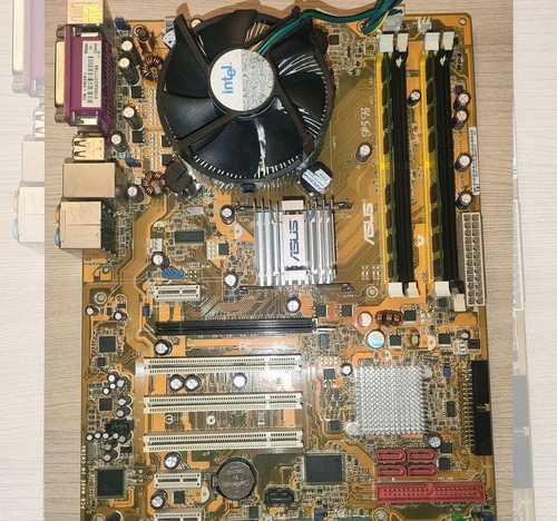 Связка asus P5B, Intel Core 2 Duo E7200, DDR2-800