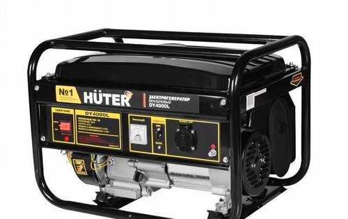 Электрогенератор бензиновый "huter" DY4000L (3000