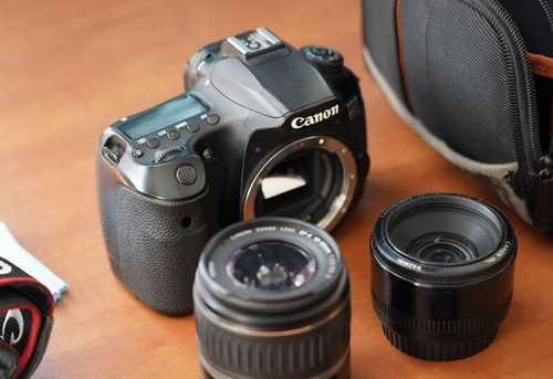 Canon 60D + 18-55mm, 50mm