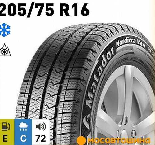 Matador MPS 520 Nordicca Van M+S 205/75 R16C 110R