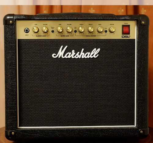 Ламповый комбоусилитель Marshall DSL 5