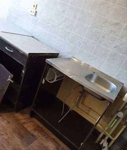 Кухонный шкаф под мойку бу