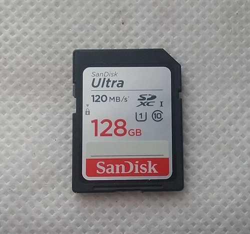Sandisk SD 128Gb карта памяти