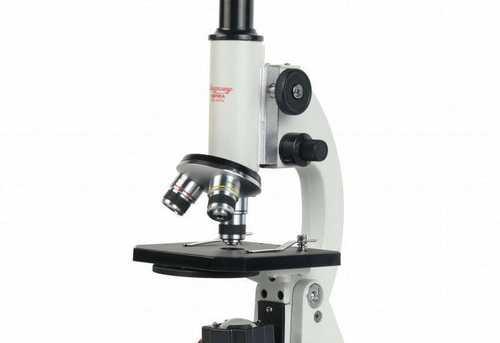 Микроскоп школьный Эврика 40х-640х (зеркало, LED)