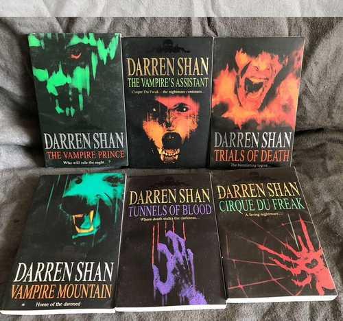 Набор книг Darren Shan на английском