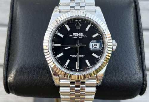 Часы Rolex Datejust 41mm Black Dial