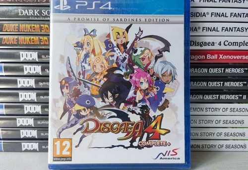 PS4 Disgaea 4 Complete + A Promise of Sardines