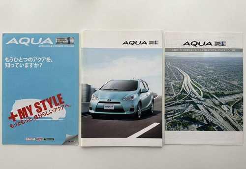 Дилерский каталог Toyota Aqua 2011 Япония