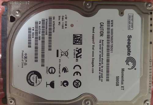 Жесткий диск 2,5" 500gb