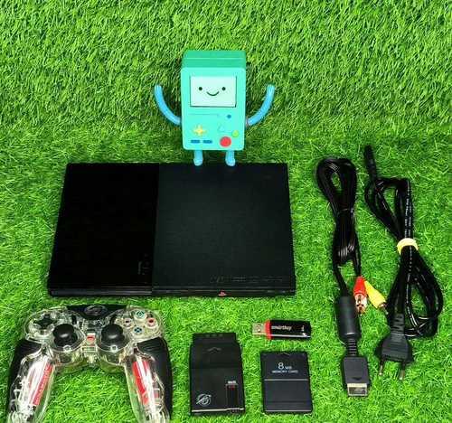 PS2 Slim 90008 64GB + Fotuna