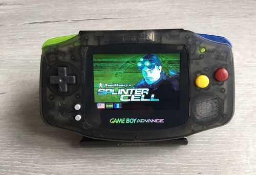 Nintendo GBA mod с TFT зкраном с подсветкой