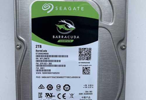 Жесткий диск seagate barracuda 2 тб st2000dm008