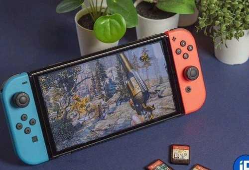 Игровая приставка Nintendo Switch прошитая