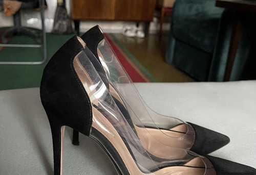 Туфли gianvito rossi черные р.39