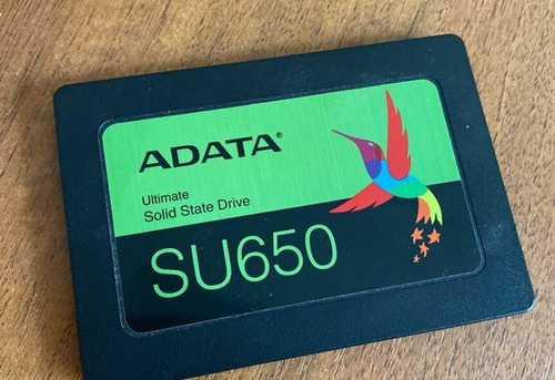 SSD диск 240Gb adata SU650