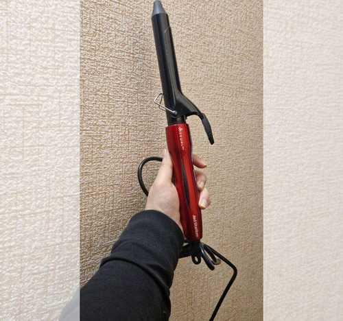 Плойка для волос dewal red titanium 40 вт. новая