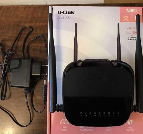 Роутер d link dsl 2750u n300