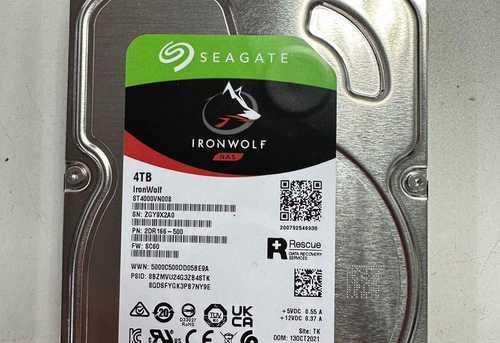 Нерабочий Seagate IronWolf 4 тб ST4000VN008