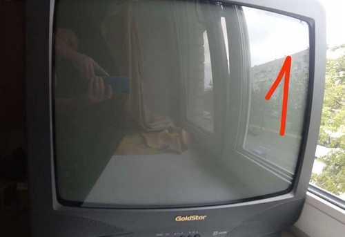 Телевизор GoldStar не рабочий под ремонт