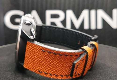 Hermes for Garmin 22/26 Marq/Fenix Luxury Straps