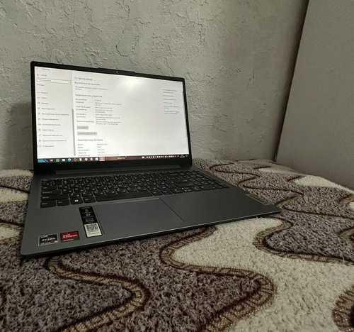 Ноутбук lenovo ideapad slim 3,ryzen 5,8/512gb