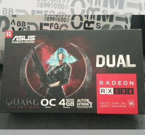 Видеокарта rx 580 4 gb