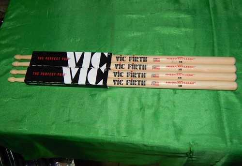 Барабанные палочки vic firth 5A hickori сделаны в