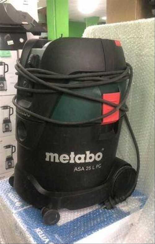 Строительный пылесос Metabo ASA 25 L PC, 1250 Вт