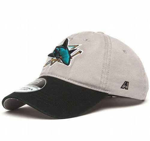 Бейсболка NHL San Jose Sharks серая (подростковая)