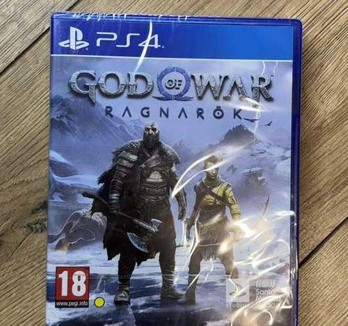 Диск God of war Ragnarek/рагнарек ps4 новый