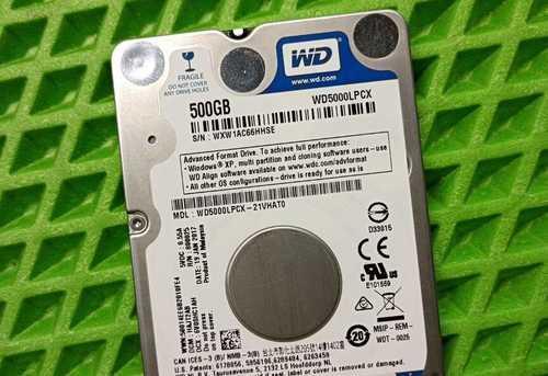 Жесткий диск WD 500 GB