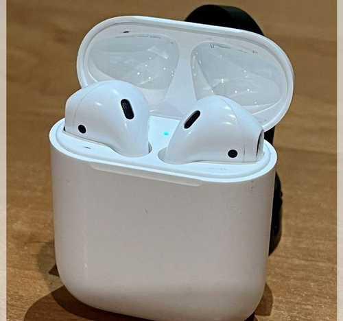 Беспроводные наушники apple airpods 1