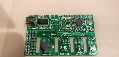 Плата Arduino pro mini ProtoSnap
