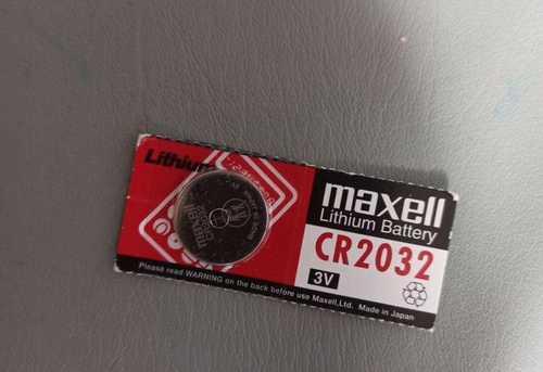 Батарейка Maxell CR2032 3V