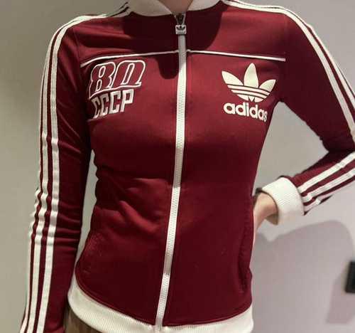 Мастерка лимитированной коллекции Adidas 80 СССР