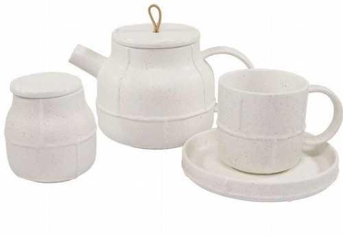 Набор "Прованс": чайник, чайная пара и сахарница