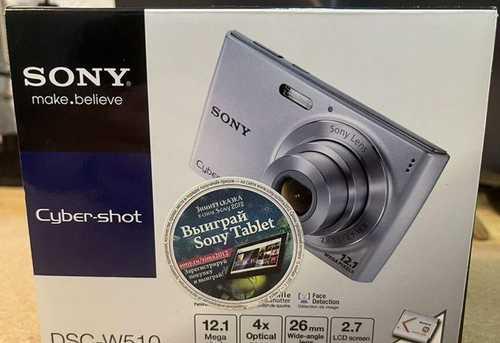 Компактный фотоаппарат sony cyber-shot DSC-W510