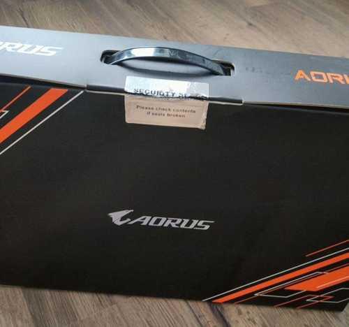 Игровой ноутбук 17" Gigabyte Aorus 17, новый