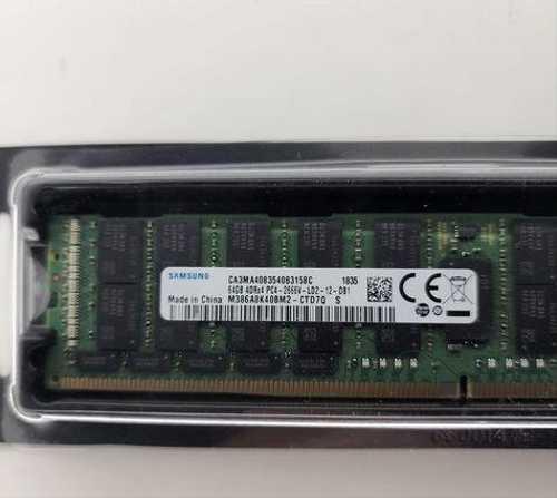 DDR4 lrdimm Samsung 2666 64 ecc