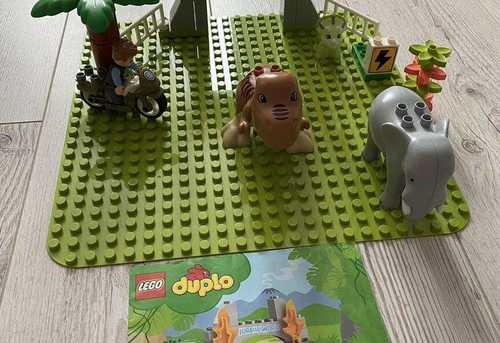 Lego Duplo побег динозавров и пластина