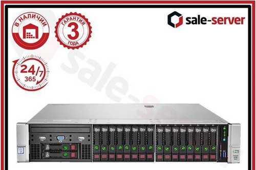 Сервер HP DL380 Gen9 18SFF 2x E5-2660 v3 128GB