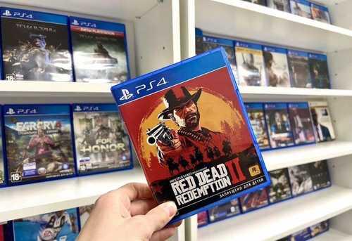 Игровой диск ps4 ps5 Red Dead Redemption 2