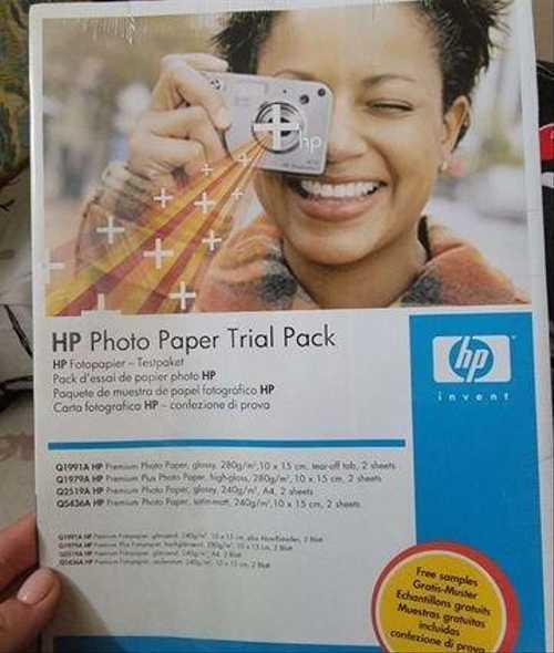 Фотобумага HP Photo Paper Trial Pack (образцы) А4