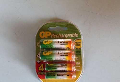 Аккумуляторные батарейки GP набор