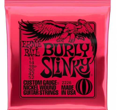 Струны Ernie Ball Burly Slinky 11-52 (2226)