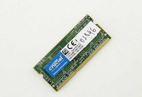 DDR3L Sodimm 4 GB 1600 MHz Crucial