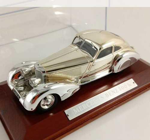 Mercedes 500K 1935 в Хроме дефект 1:43 Yu-Ra