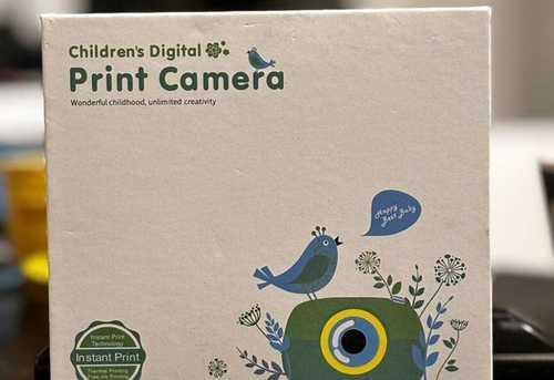Детский цифровой фотоаппарат мгновенной печати