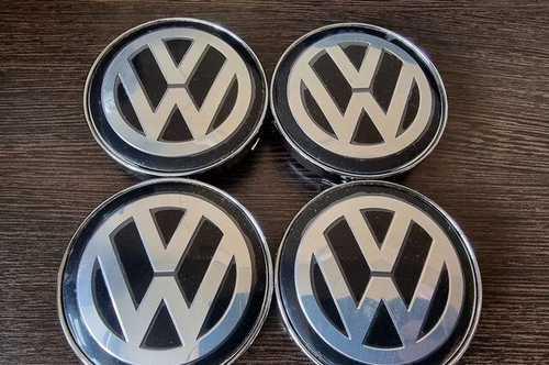 Колпачки на литые диски Volkswagen60мм серебристый