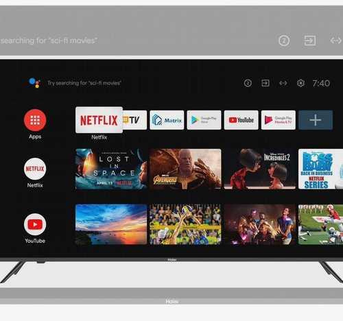 Телевизор Haier 55 SMART TV S1 Новый